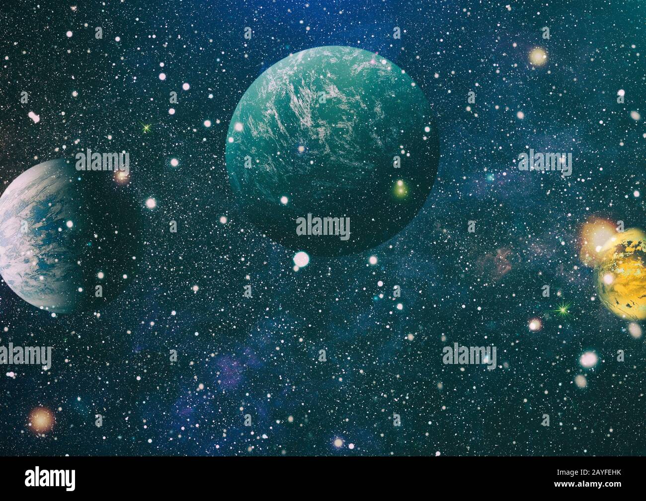 Space background with red nebula and stars. Elements of this image ...