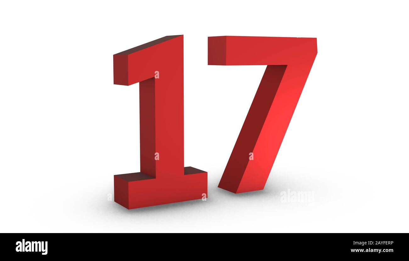 Red Number 17