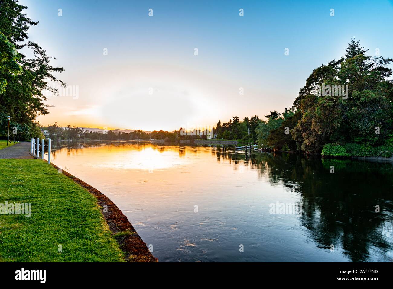 Esquimalt gorge park hi-res stock photography and images - Alamy