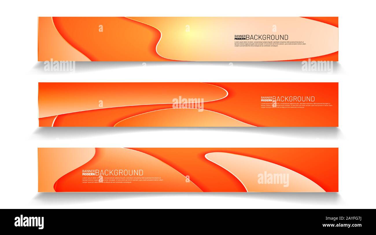 Abstract vector template web background. rectangular fluid wave design ...