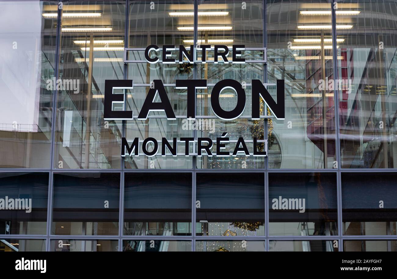 Montreal eaton center hi-res stock photography and images - Alamy