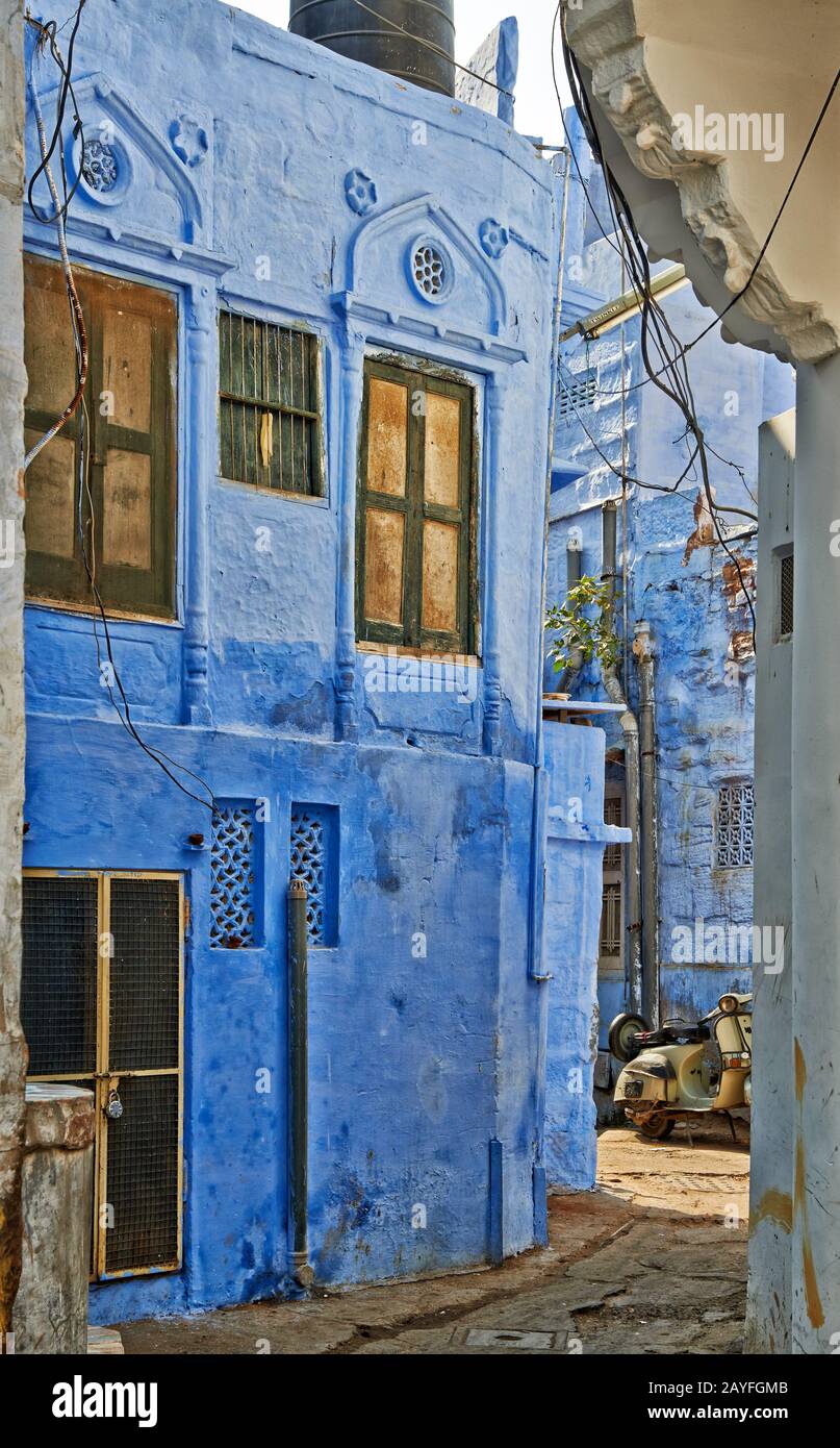 Blue City Jodhpur, Rajasthan, India Stock Photo - Alamy