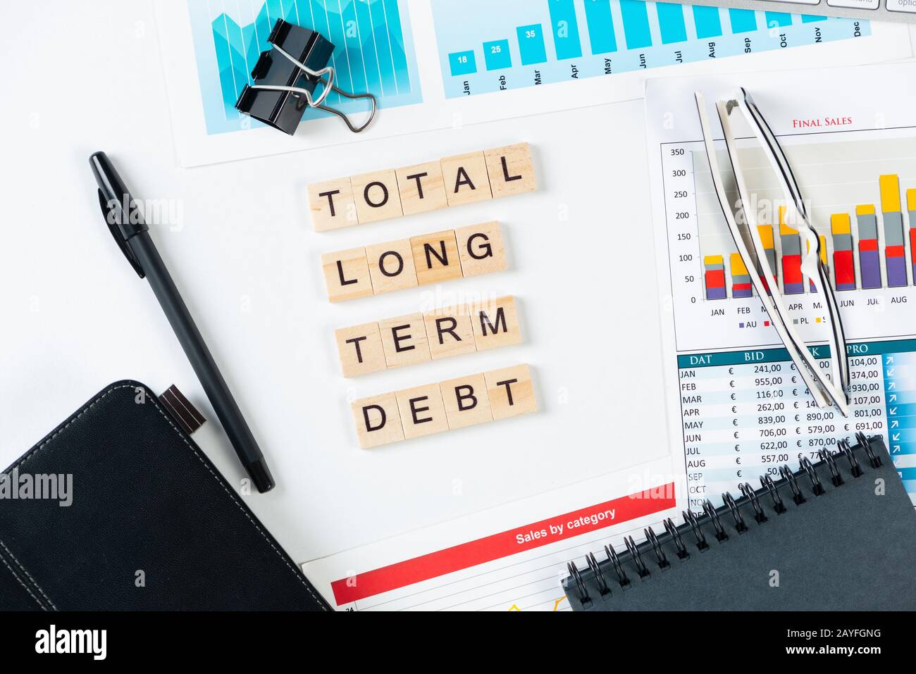 Debt total hi-res stock photography and images - Alamy