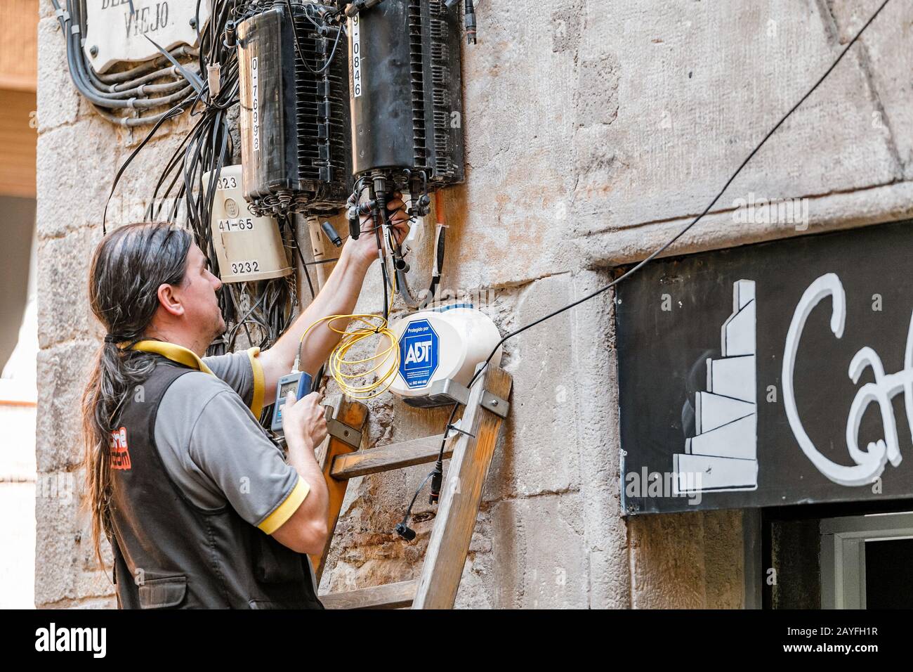 Electricity man spain hi-res stock photography and images - Alamy