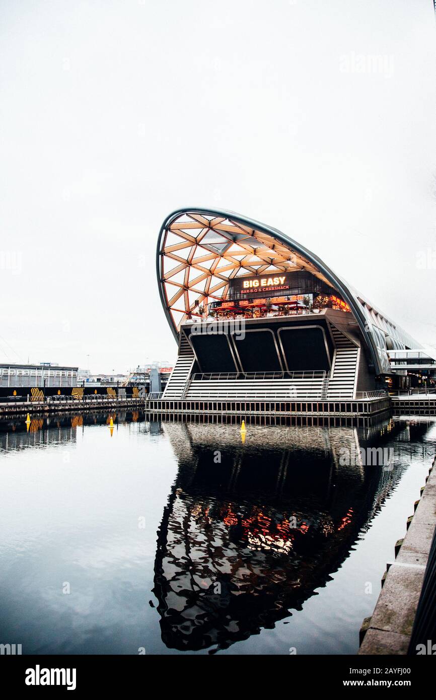 The Big Easy, Canary Wharf Stock Photo - Alamy