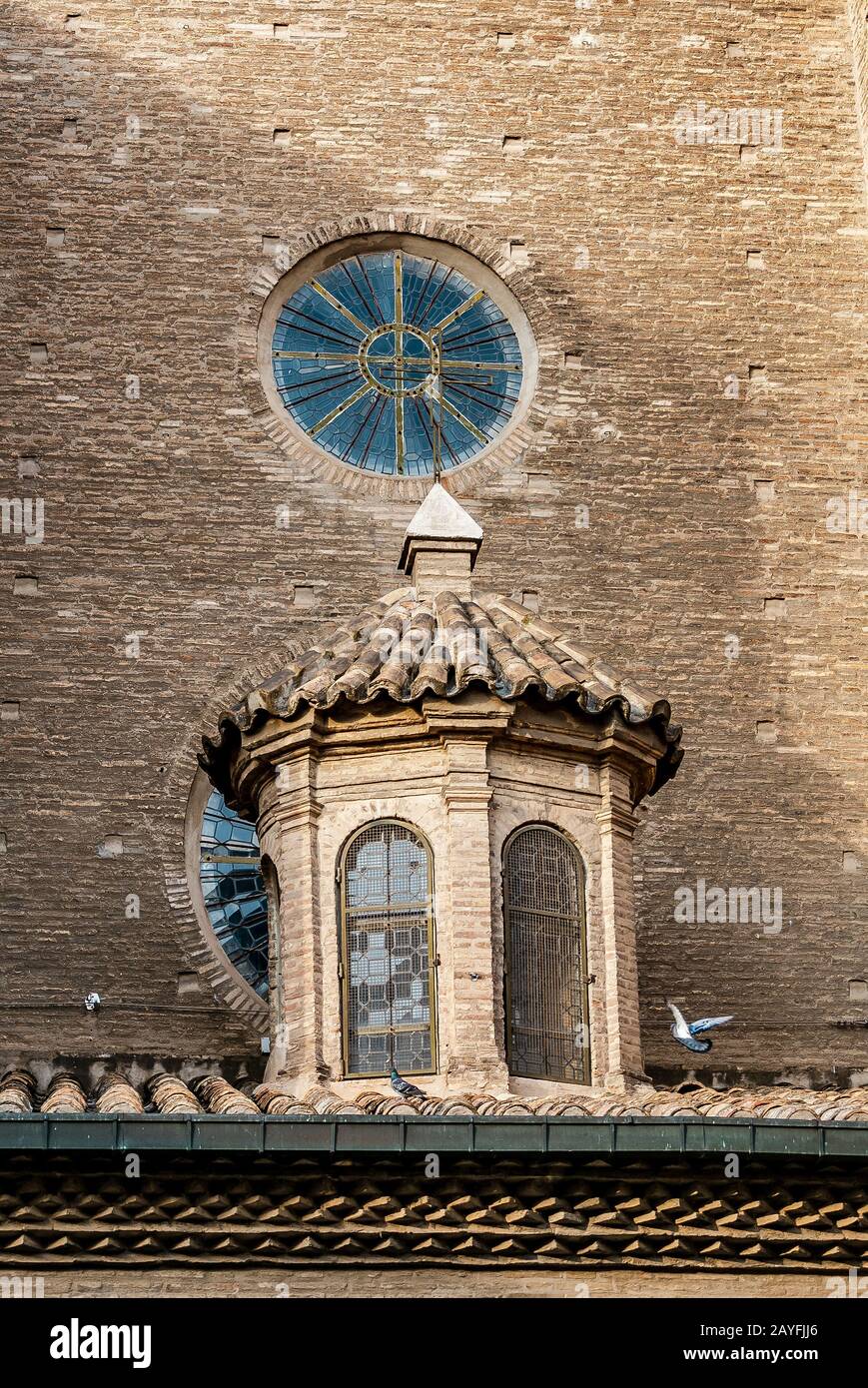 Old church window detail Stock Photo - Alamy