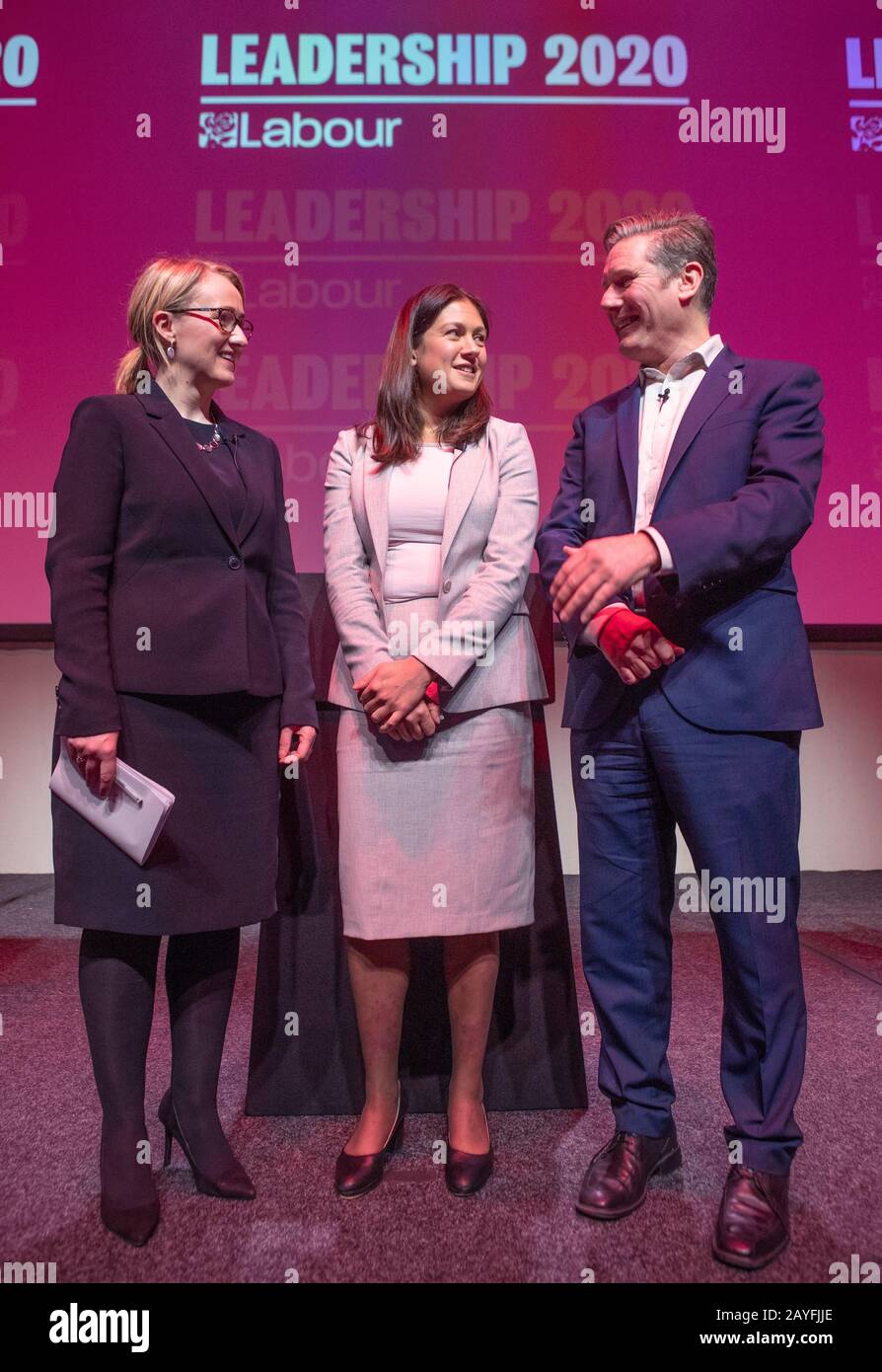 (left to right) Labour leadership candidates Rebecca Long-Bailey, Lisa ...