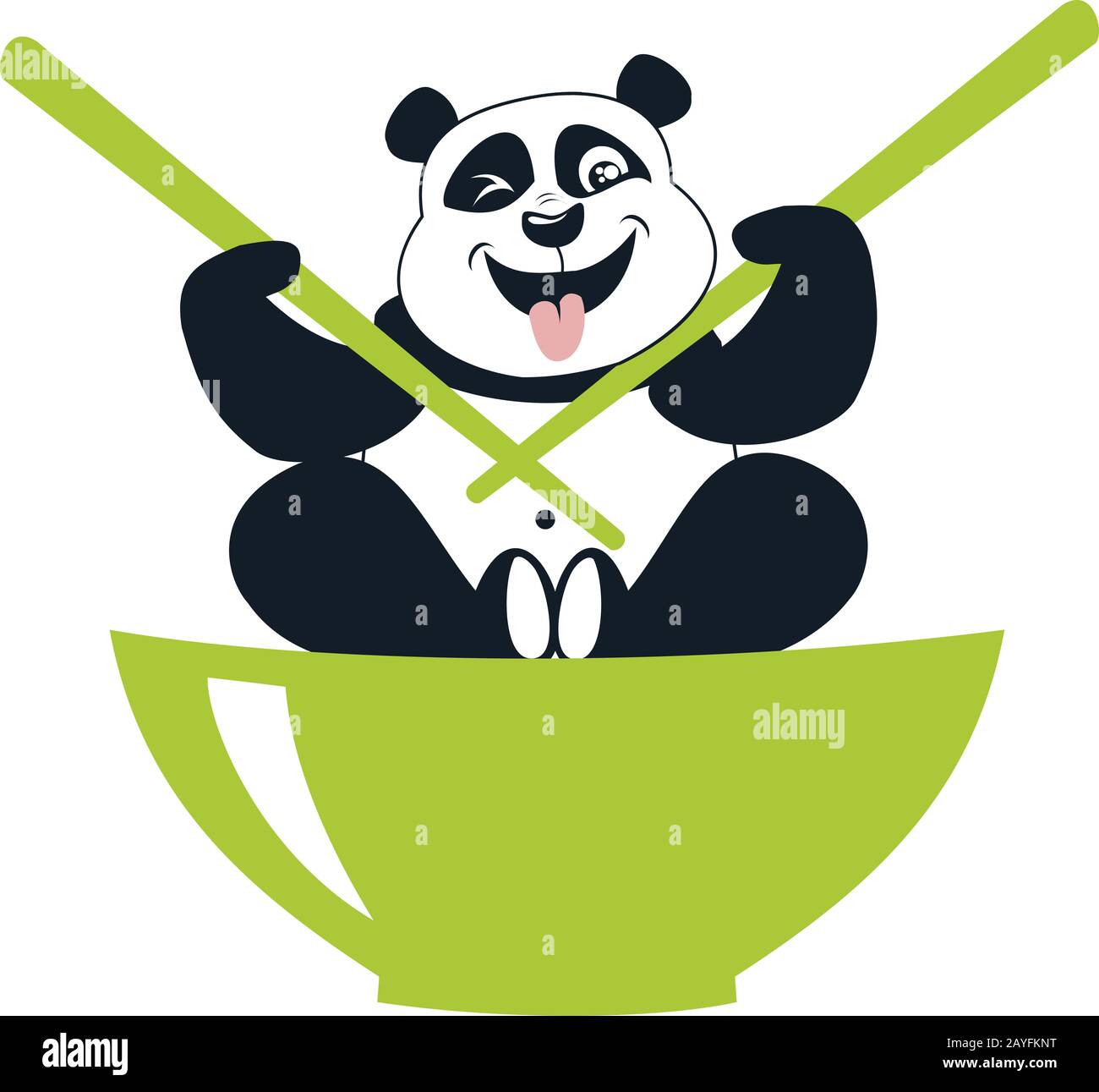 Panda bowl hi-res stock photography and images - Alamy