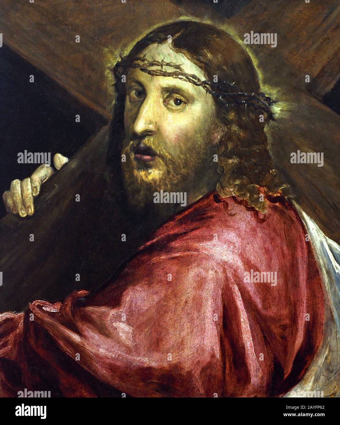 Christ carrying cross el greco hi-res stock photography and images - Alamy
