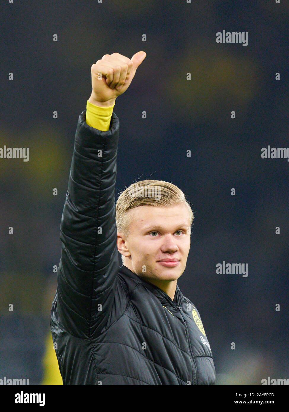 Erling haaland celebration hi-res stock photography and images - Alamy