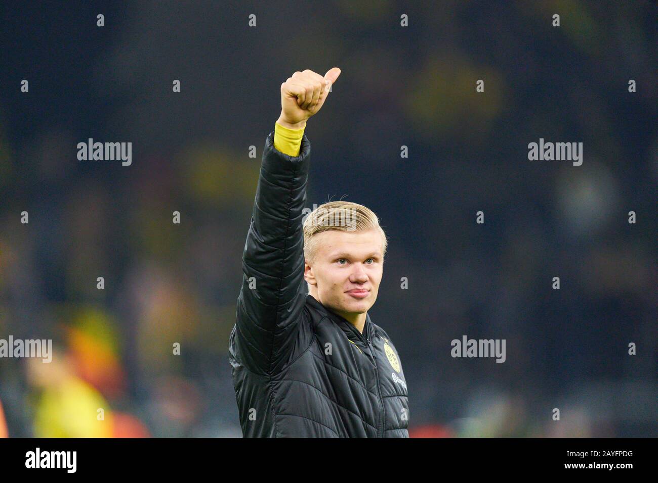 Erling haaland celebration hi-res stock photography and images - Alamy