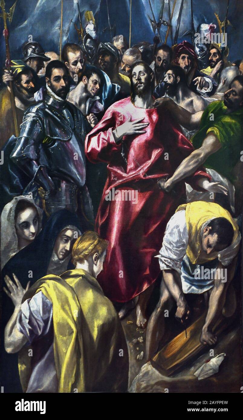 Sharing the tunic of christ hi-res stock photography and images - Alamy