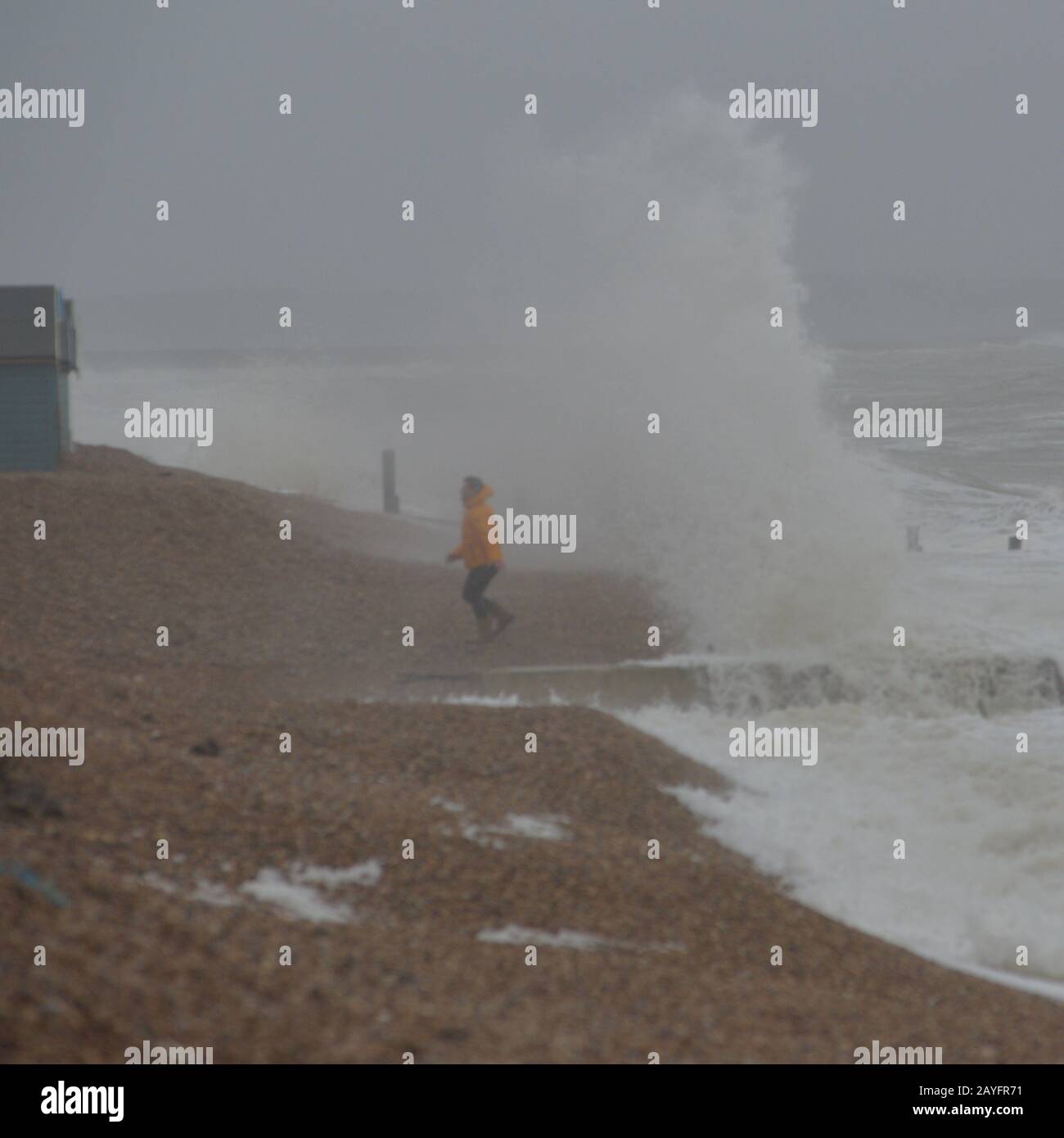 Storm Dennis, classified as a bomb cyclone, brings gale force winds and ...