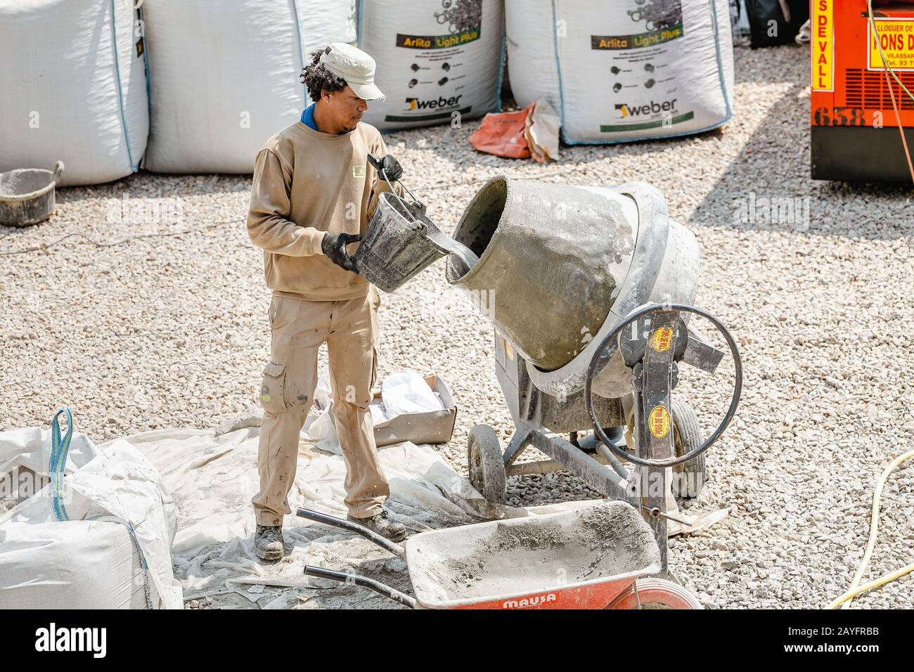 Grout mixer hi-res stock photography and images - Alamy