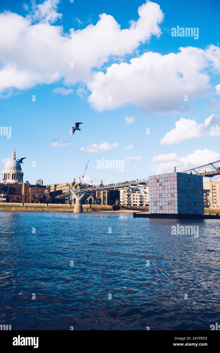 The River Thames from Bankside, London Stock Photo - Alamy