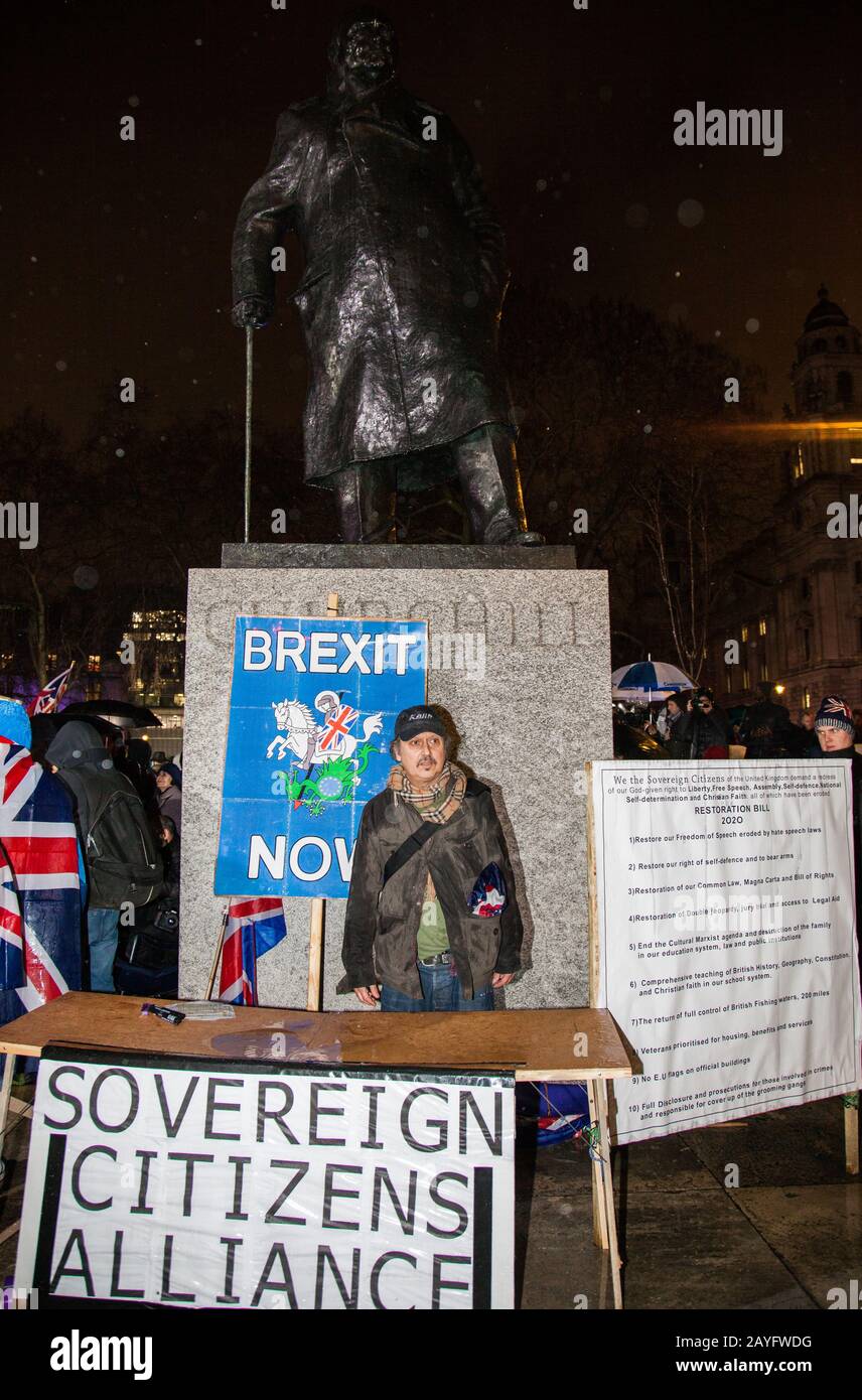 Brexit celebration hi-res stock photography and images - Alamy