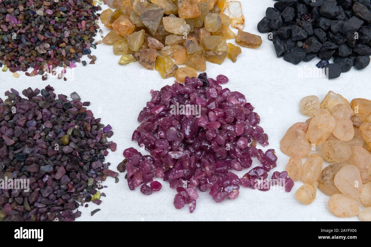 Ruby rock mineral hi-res stock photography and images - Alamy