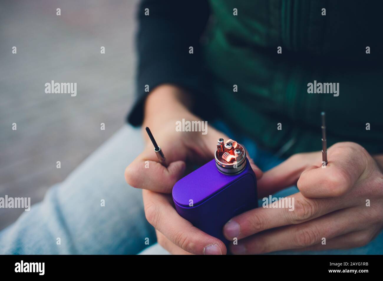 Mech mod hi-res stock photography and images - Alamy