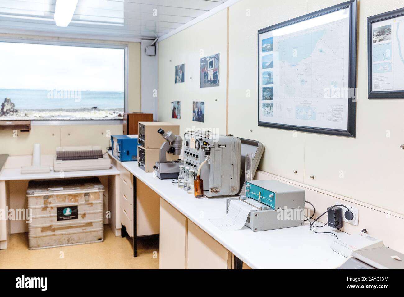 South Pole Station Interior