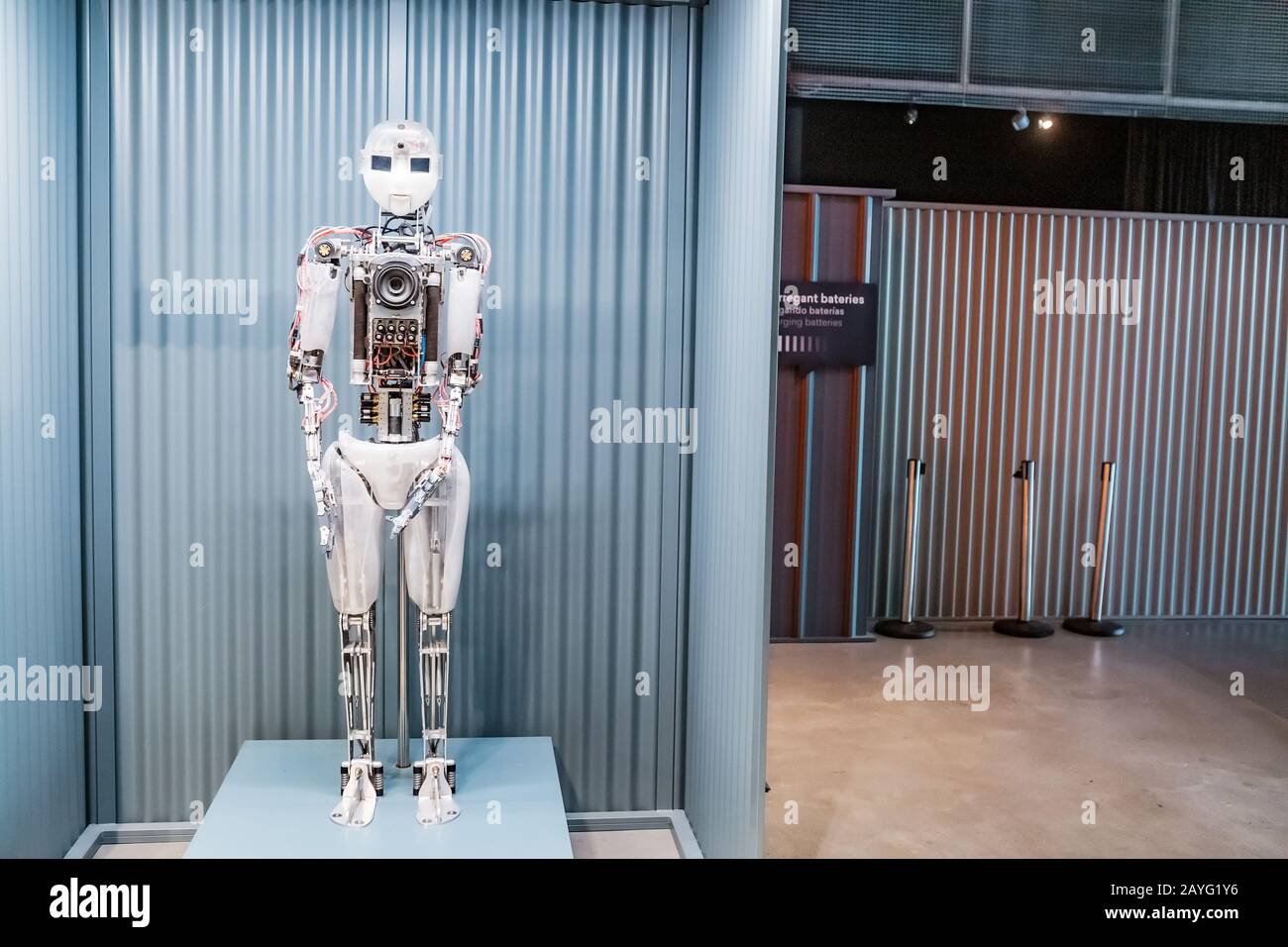 Human assisted robot machine hi-res stock photography and images - Alamy
