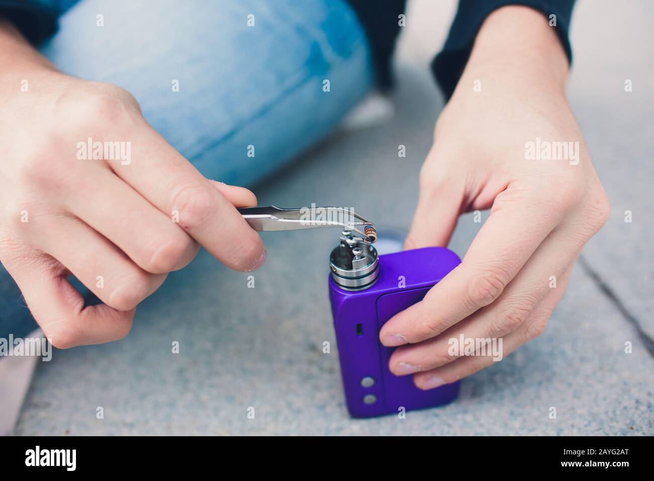 Mech mod hi-res stock photography and images - Alamy