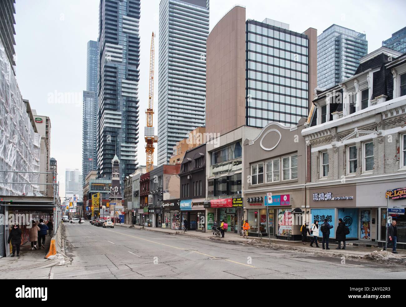 Toronto metro shopping hi-res stock photography and images - Alamy