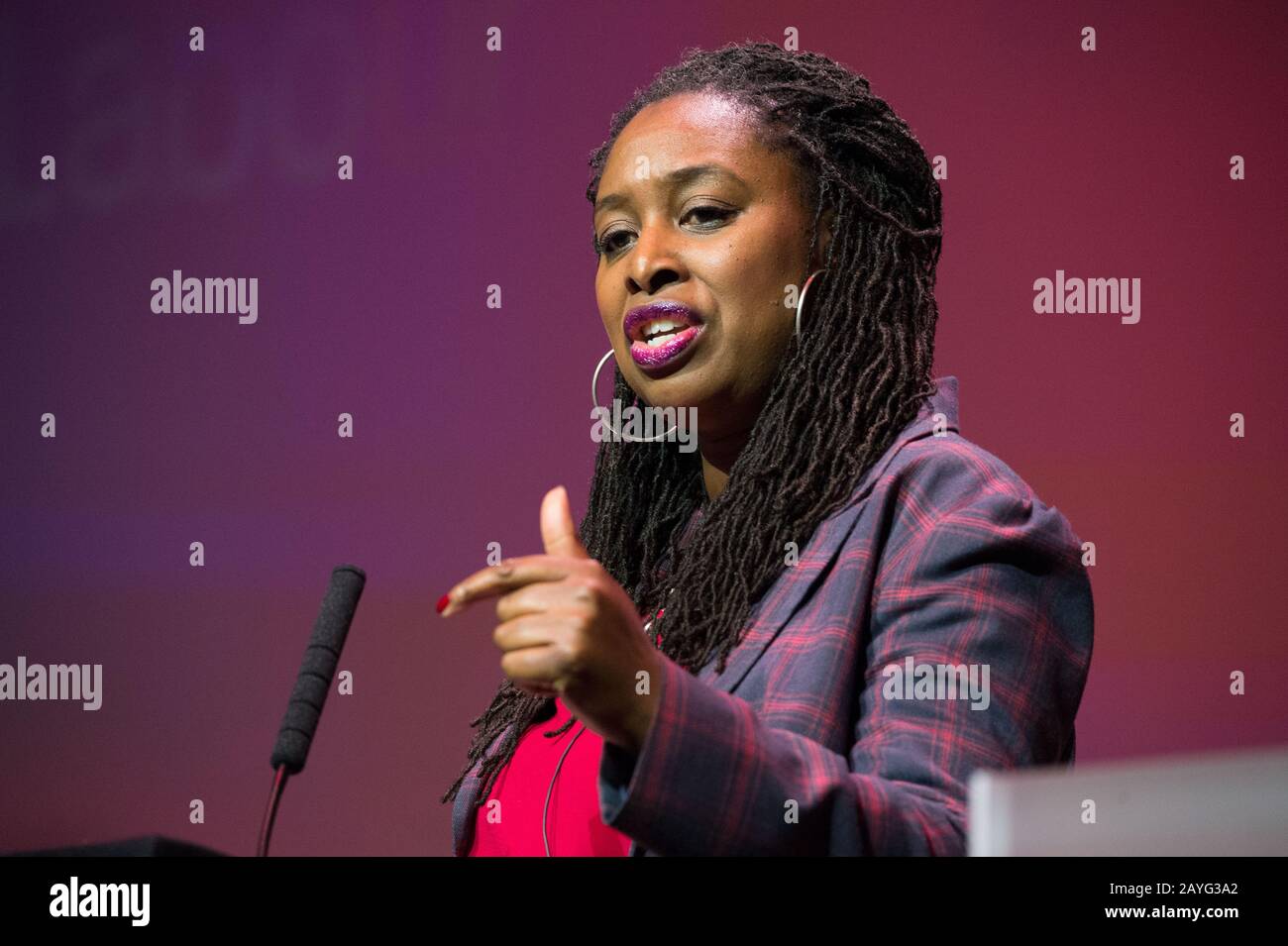 Glasgow, UK. 15th Feb, 2020. UK Labour Party Hustings for the Deputy ...