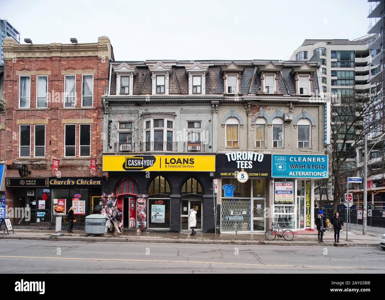 Yonge Street, Toronto Stock Photo - Alamy