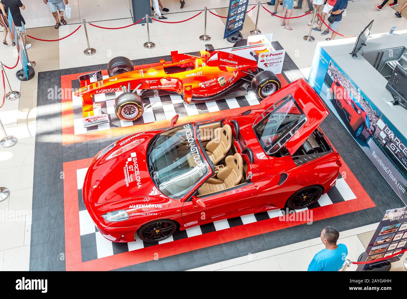 Shopping mall car driving hi-res stock photography and images - Alamy