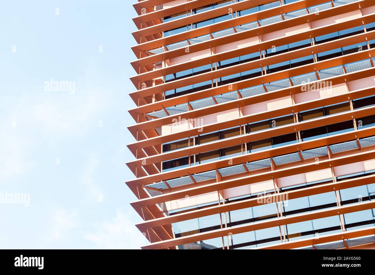 modern steel architecture building Stock Photo - Alamy