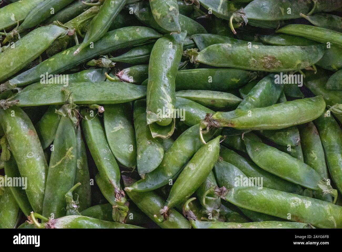 Pea shells hi-res stock photography and images - Alamy