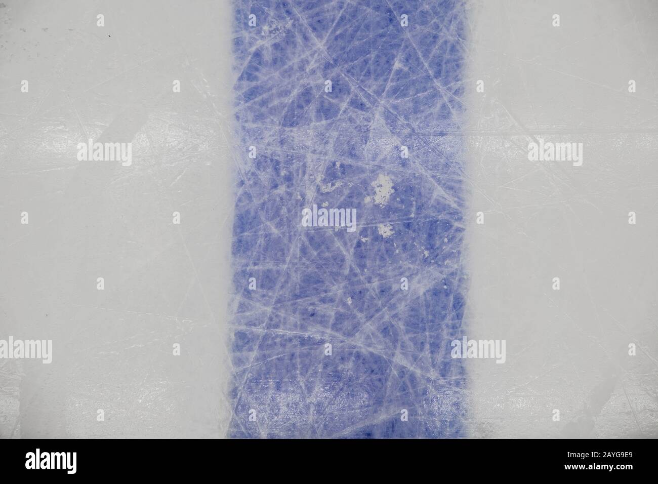 Ice rink blue line hi-res stock photography and images - Alamy
