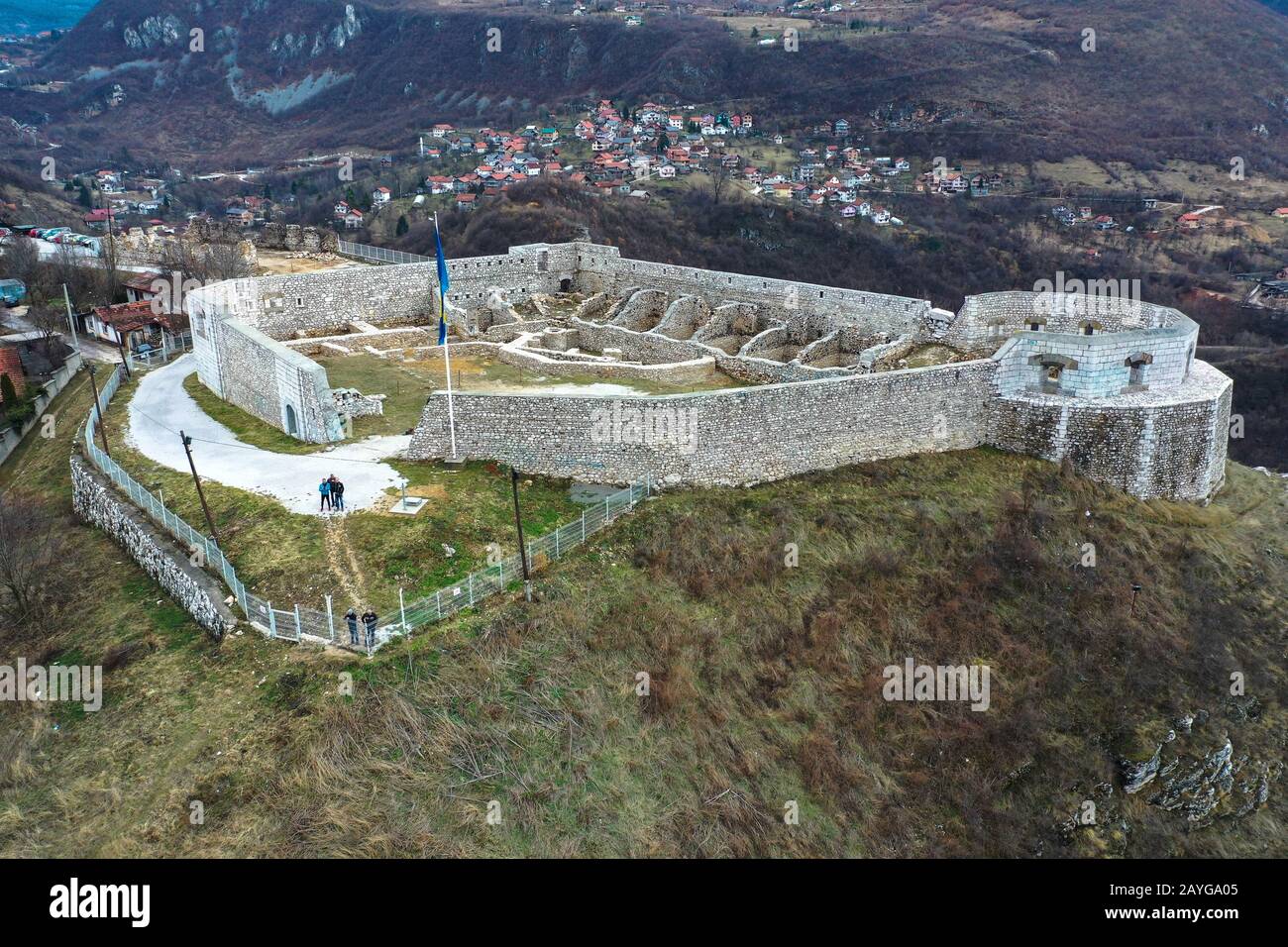 Bijela Tabija White Fortress Sarajevo Stock Photo - Alamy