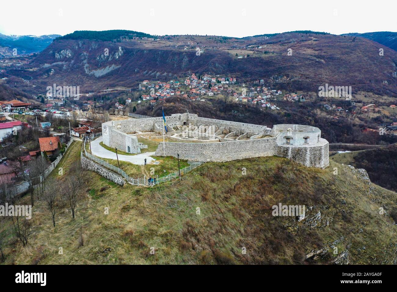 Bijela Tabija White Fortress Sarajevo Stock Photo - Alamy