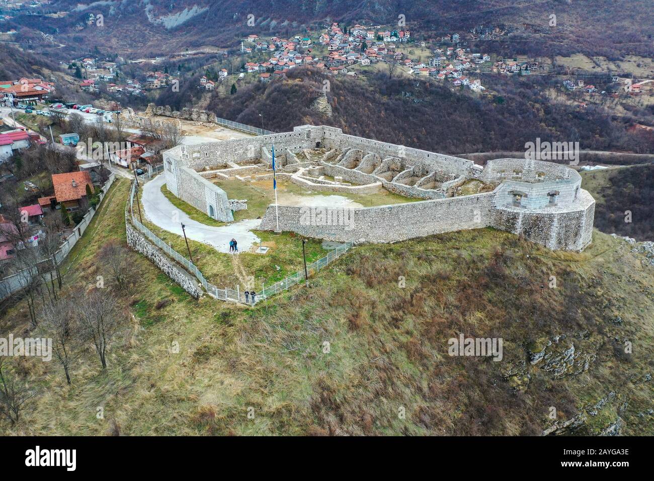 Bijela Tabija White Fortress Sarajevo Stock Photo - Alamy