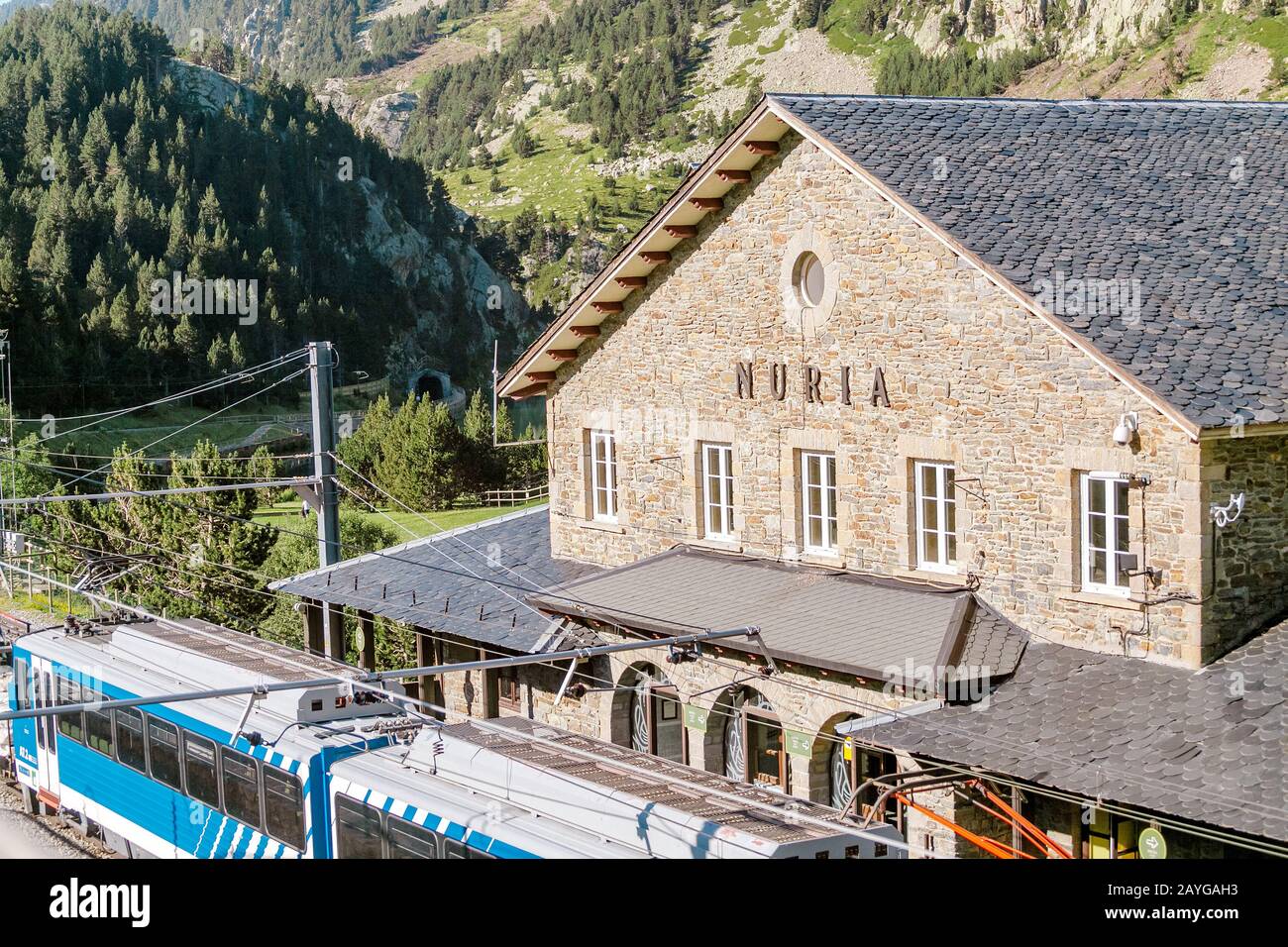 Nüria valley railway hi-res stock photography and images - Alamy