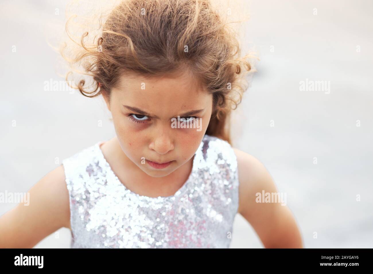 Angry Little Girls Faces