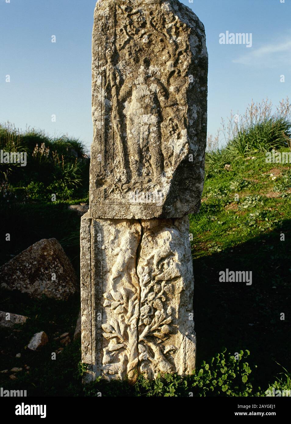 Syria, Apamea (Afamia). It was an ancient Greek and Roman city. Detail ...
