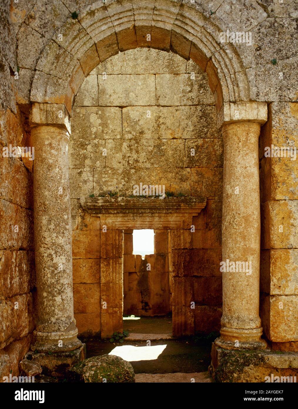 Dead Cities. Syria. Serjilla. Ancient city founded ca. 473 AD and ...