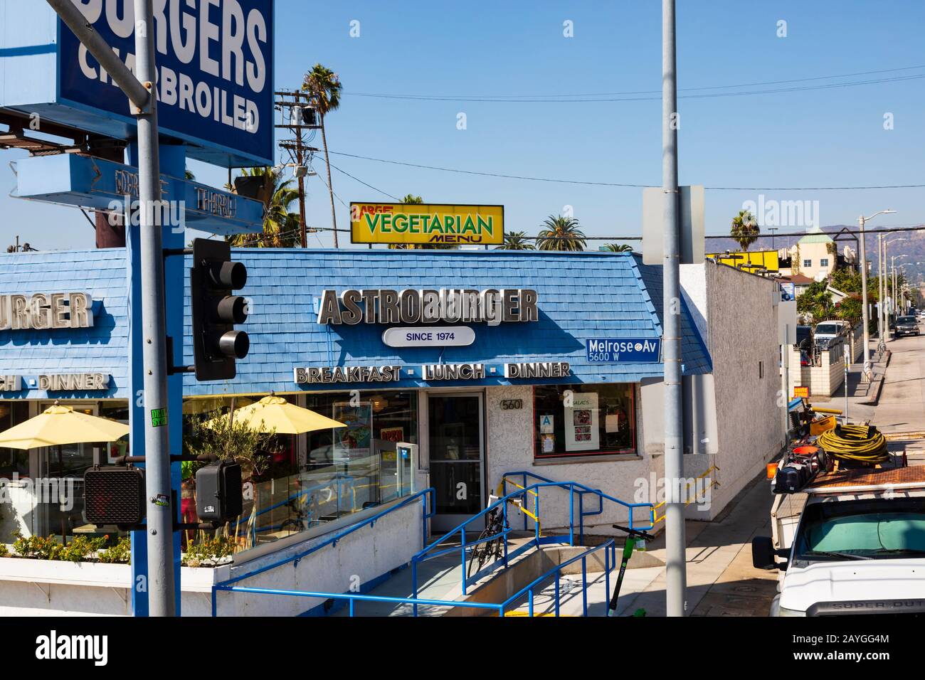 Melrose avenue hi-res stock photography and images - Alamy