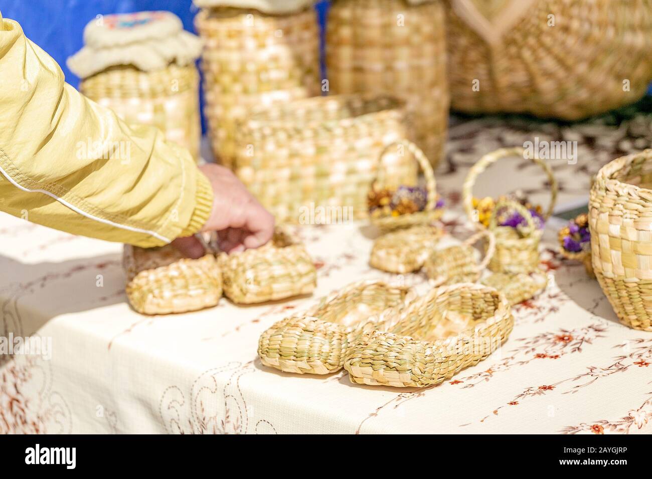 Indigenous handmade products hi-res stock photography and images - Alamy