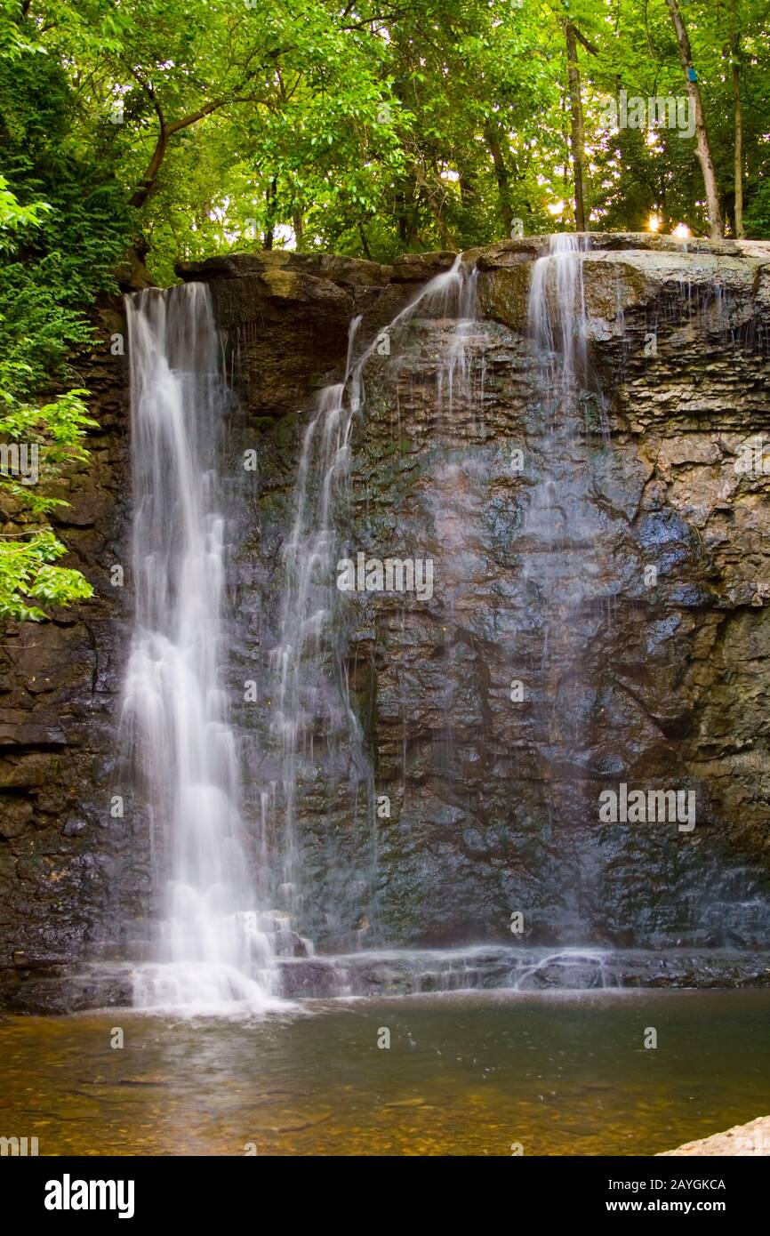 Hayden Run Falls, Columbus, Ohio Stock Photo - Alamy
