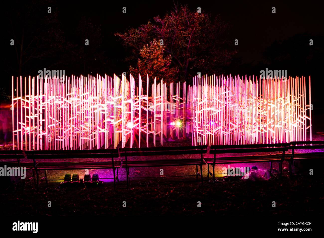Lighted art installation hi-res stock photography and images - Alamy