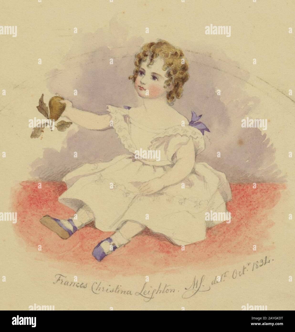 Frances Christina Leighton 4 (1256334 Stock Photo - Alamy