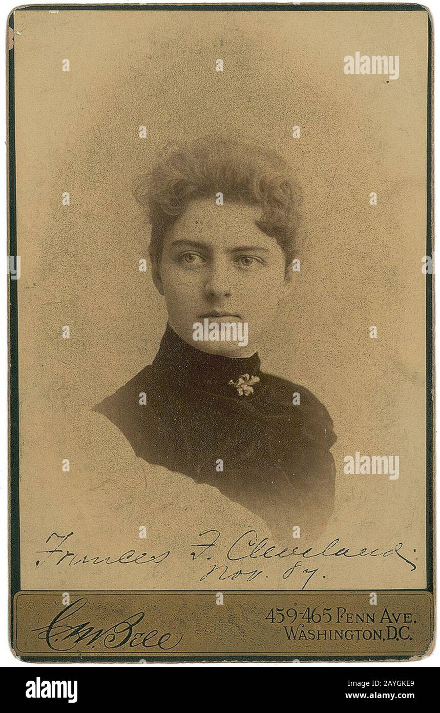 Frances cleveland hi-res stock photography and images - Alamy
