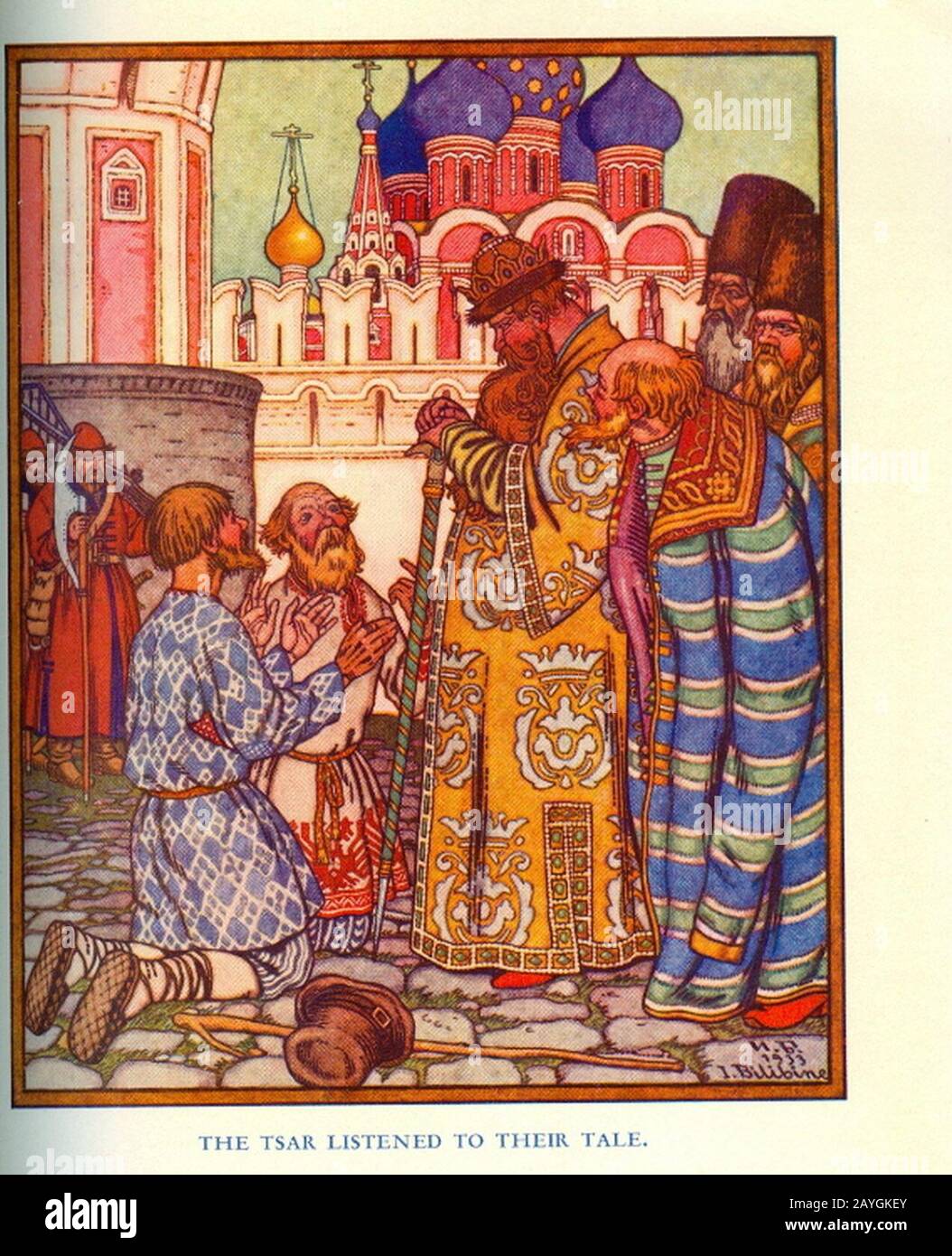 Frances Carpenter. Tales of a Russian Grandmother (Bilibin) - tsar ...