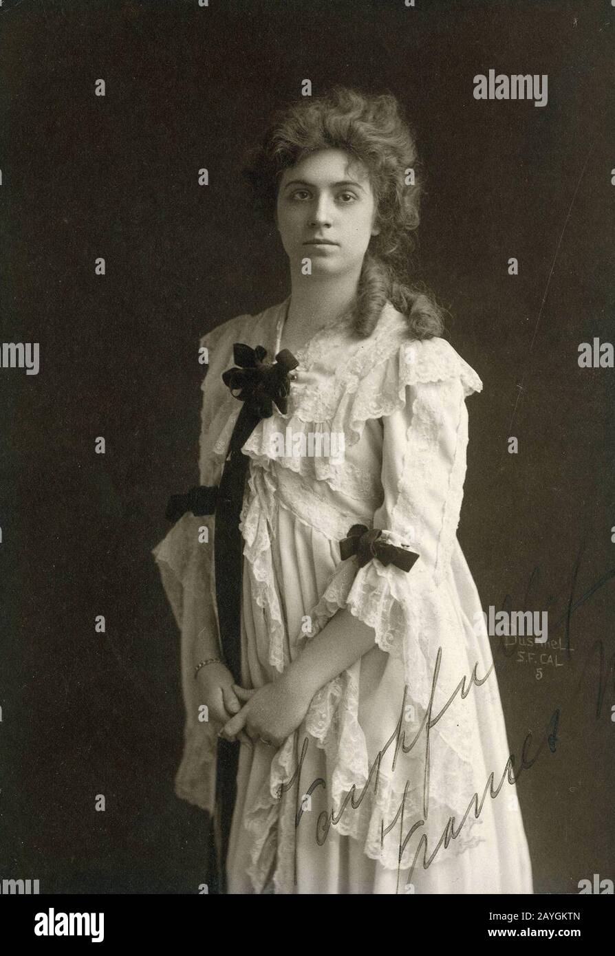 Frances Neilson, stage actress Stock Photo - Alamy