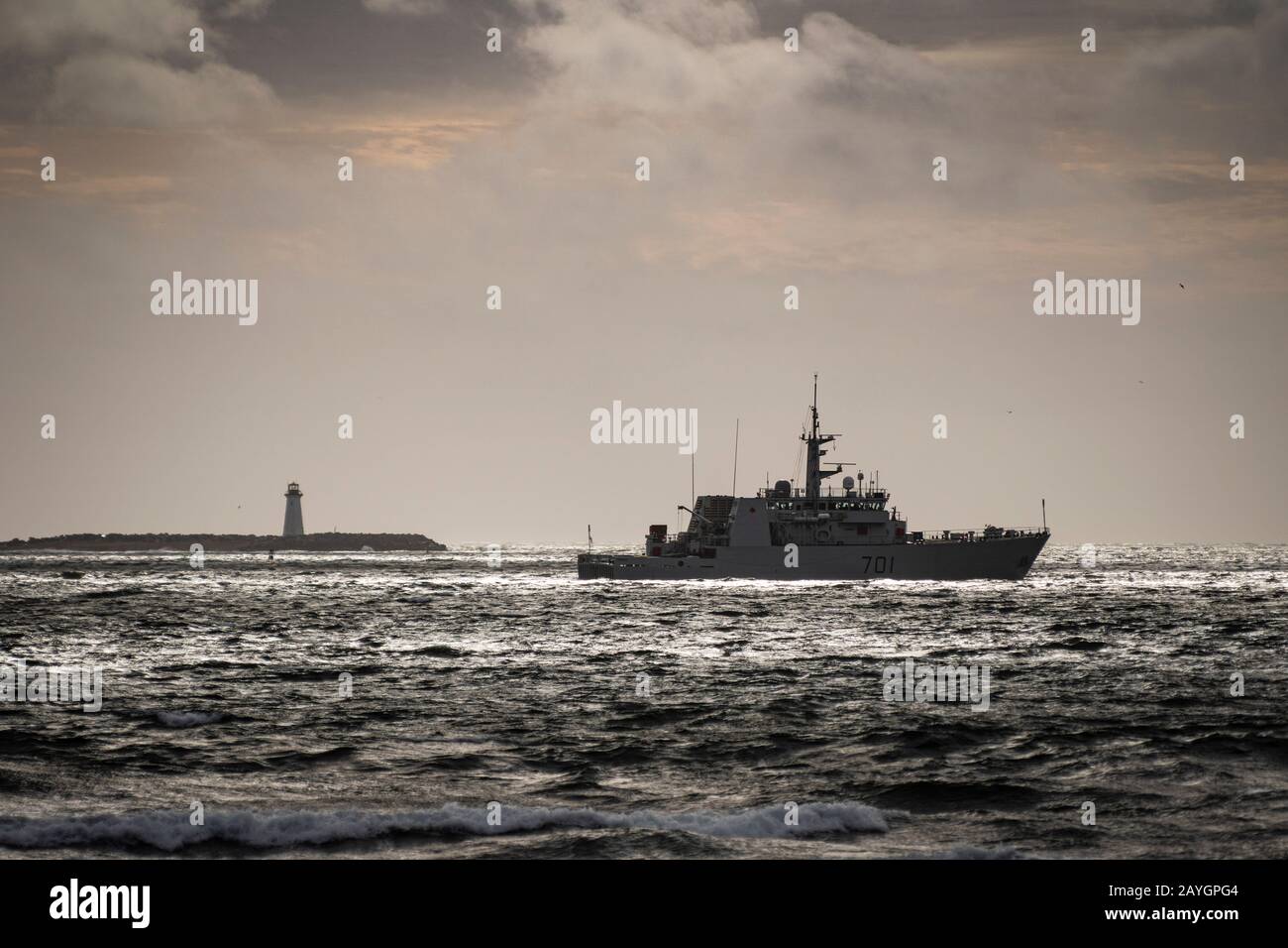 Royal Canadian Navy Maritime Coastal Defence Vessel (MCDV) HMCS GLACE ...