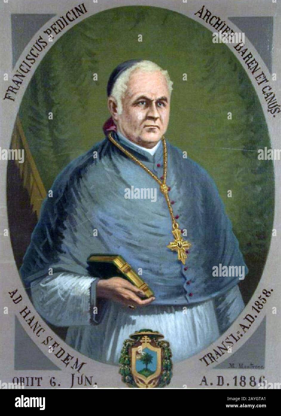 Francesco Pedicini arcivescovo Stock Photo - Alamy