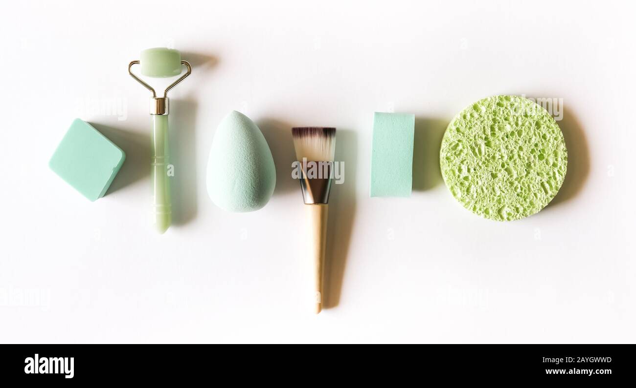 Green facial massage jade Cut Out Stock Images & Pictures - Alamy